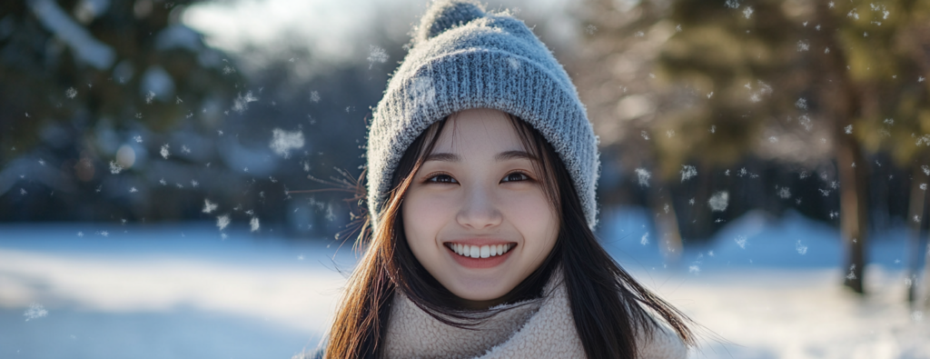 Why Asian Women Shine Brightly in the Cold Season